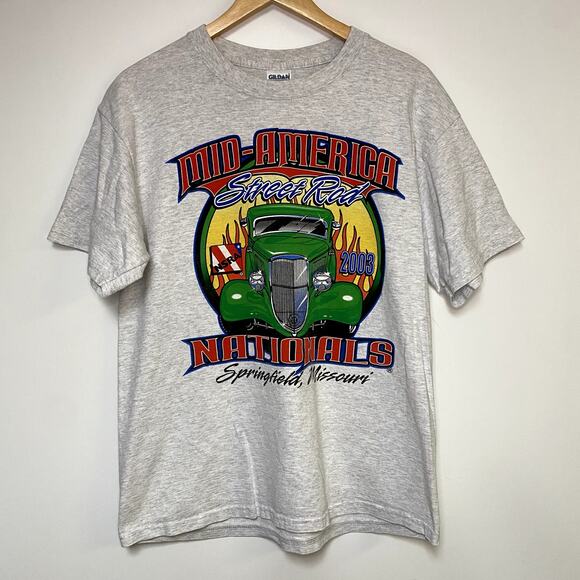 Vintage | Shirts | 203 Car Show Shirt Y2k Hot Rod Tshirt Racecar Nascar ...